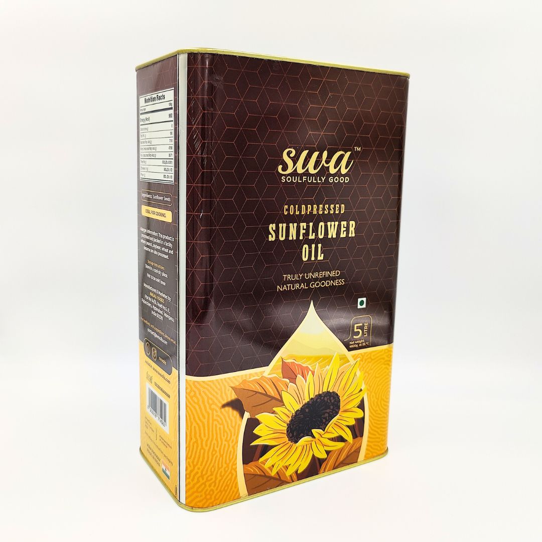Wooden Cold Pressed Sunflower Oil | SWA Sunflower Oil