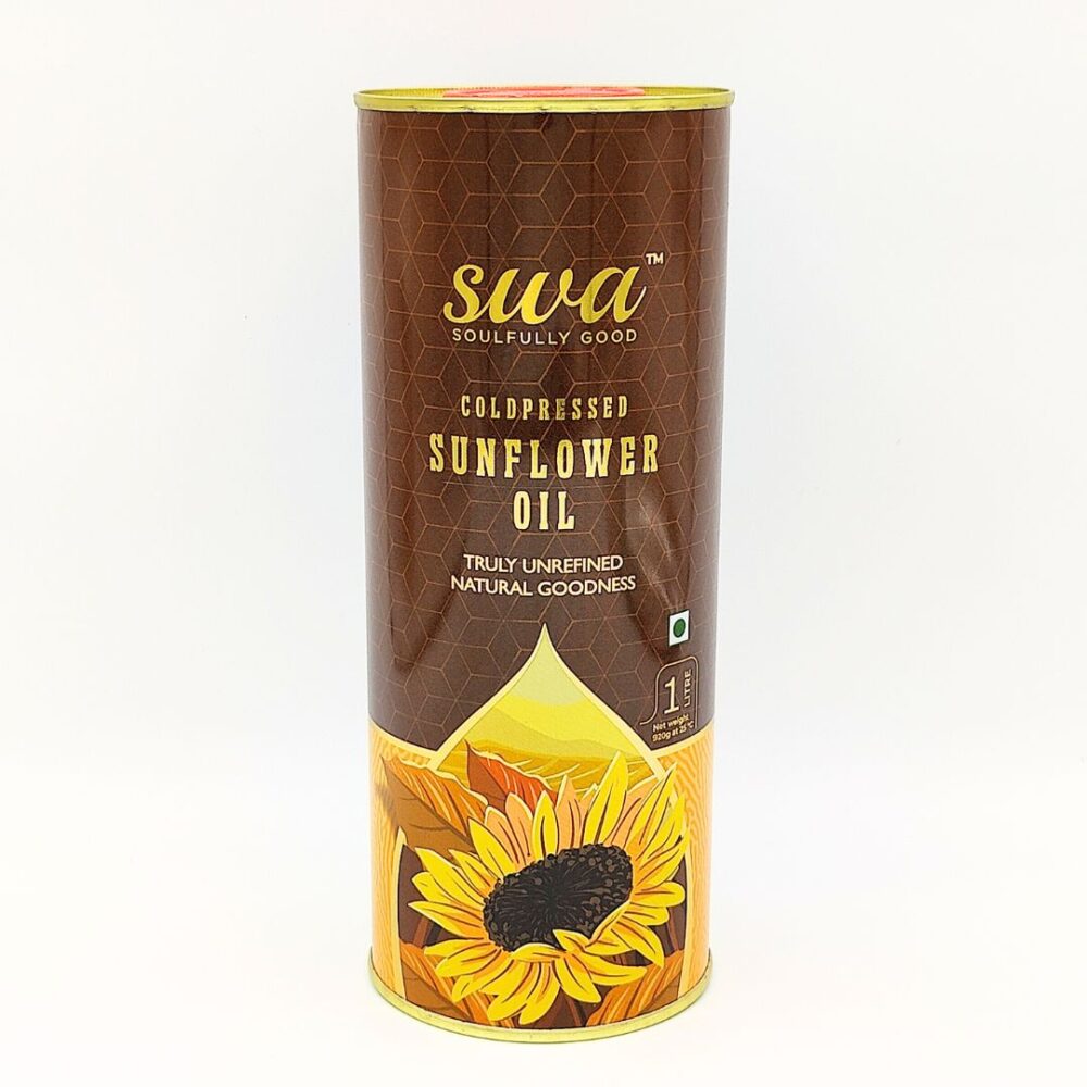 Cold Pressed Sunflower Oil 2Litre - VRK Naturals